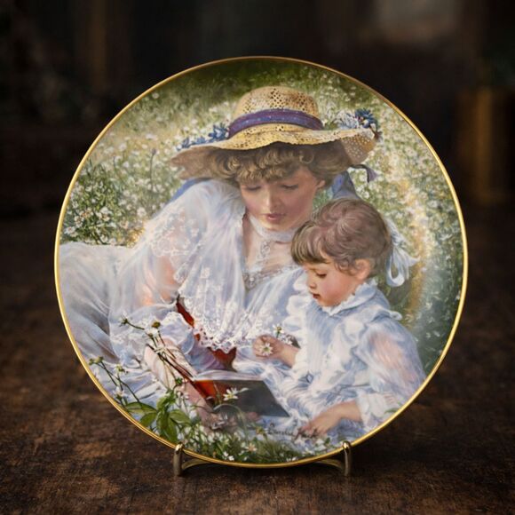 Wall Decor | Limited Edition Plate Once Upon A Time Sandra Kuck Reco ...
